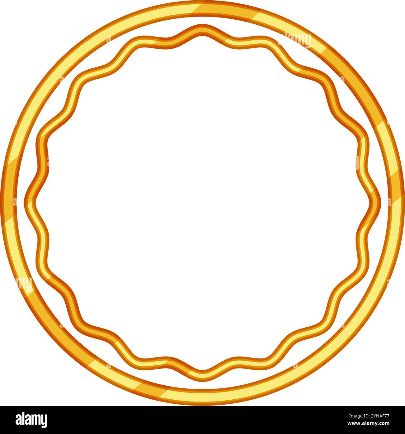 elite badge golden luxury cartoon vector illustration Stock Vector ...