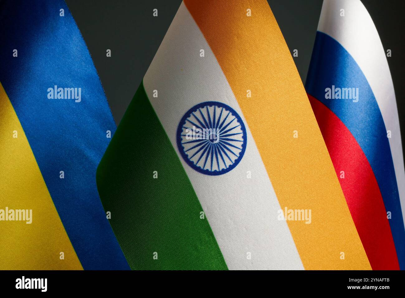 Flags of russia and india hi-res stock photography and images - Alamy