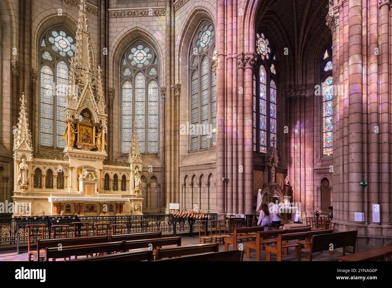 France, Ille et Vilaine, Rennes, place Sainte-Anne, interior of the ...