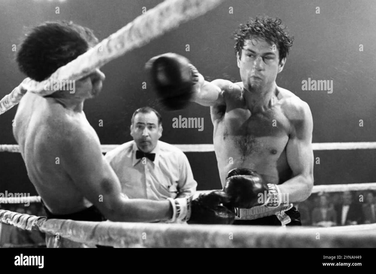 RAGING BULL 1980 United Artists film with Robert De Niroas Jake LaMotta ...