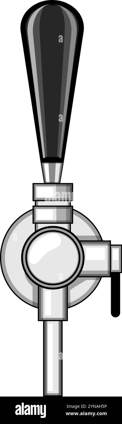 bar beer tap cartoon vector illustration Stock Vector Image & Art - Alamy