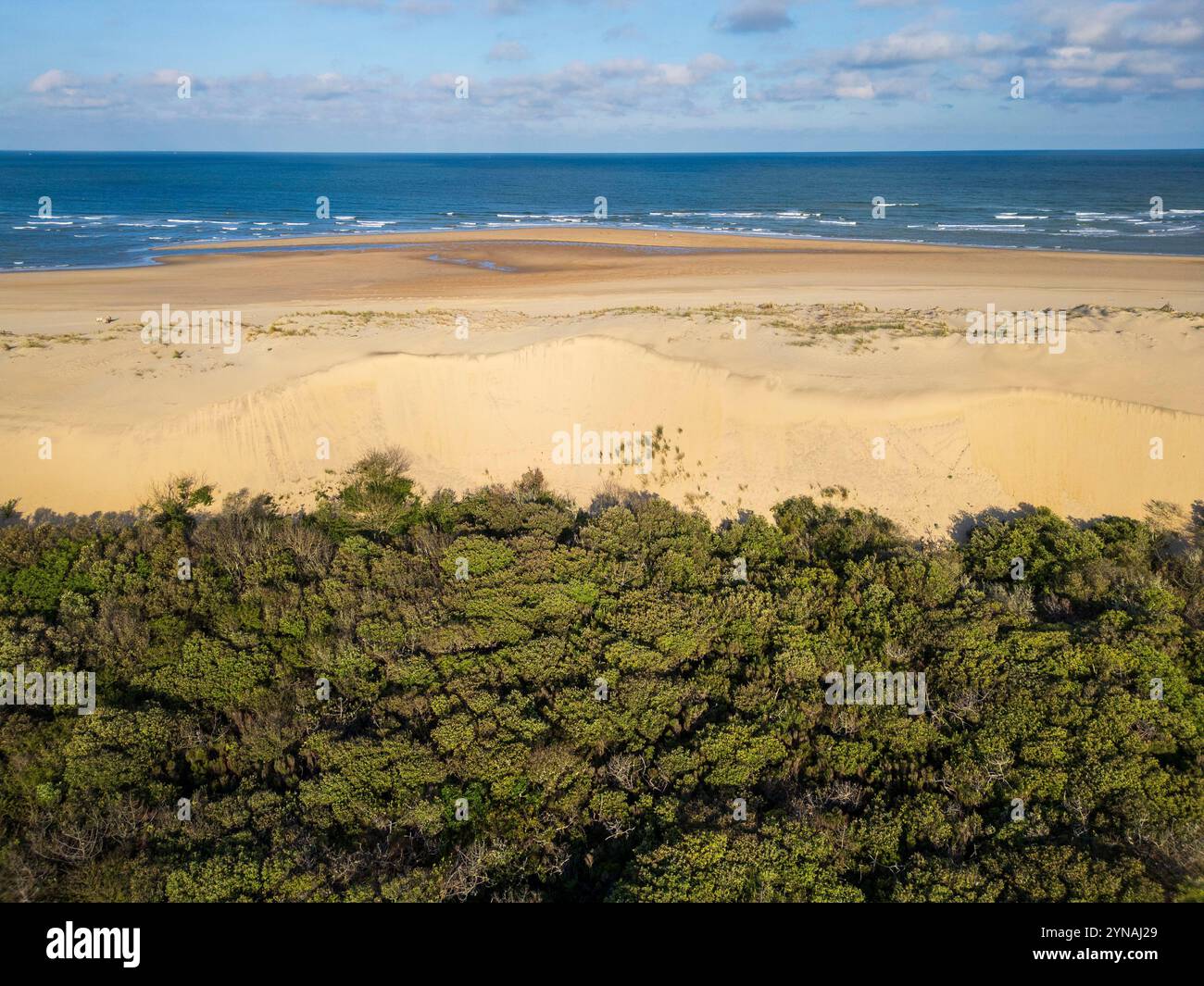 France, Charente-Maritime, the Côte Sauvage, Pointe de la Coubre, La ...