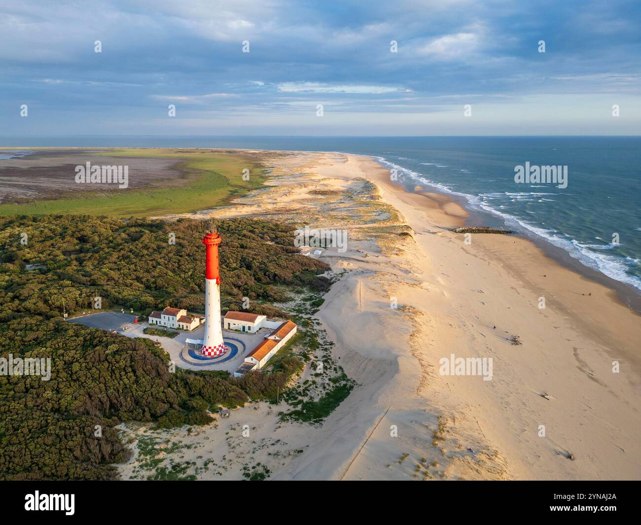 France, Charente-Maritime, the Côte Sauvage, Pointe de la Coubre, La ...