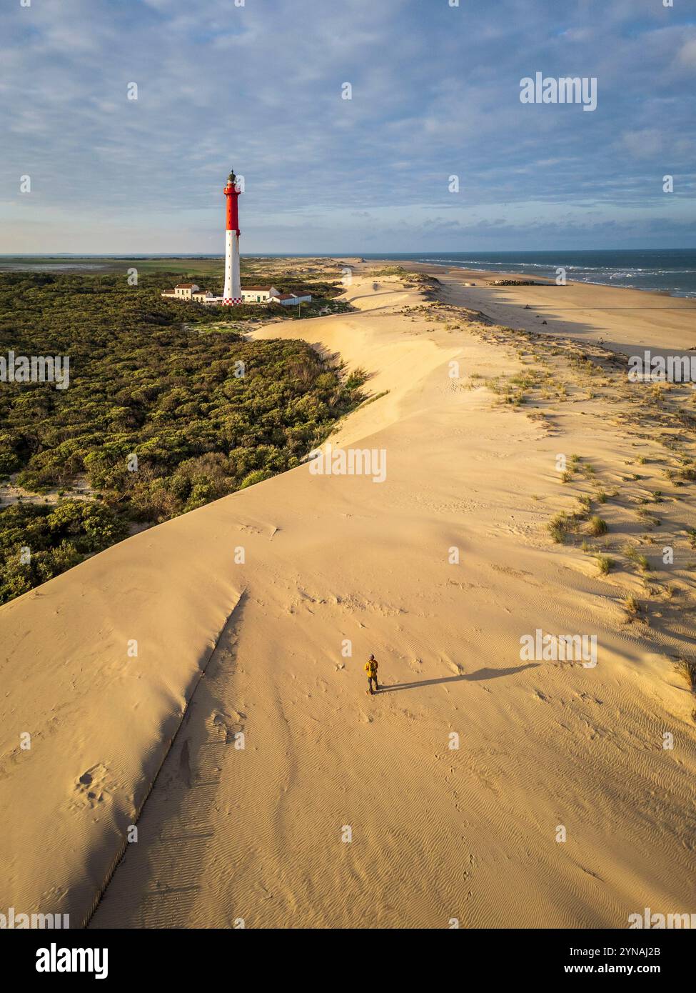 France, Charente-Maritime, the Côte Sauvage, Pointe de la Coubre, La ...