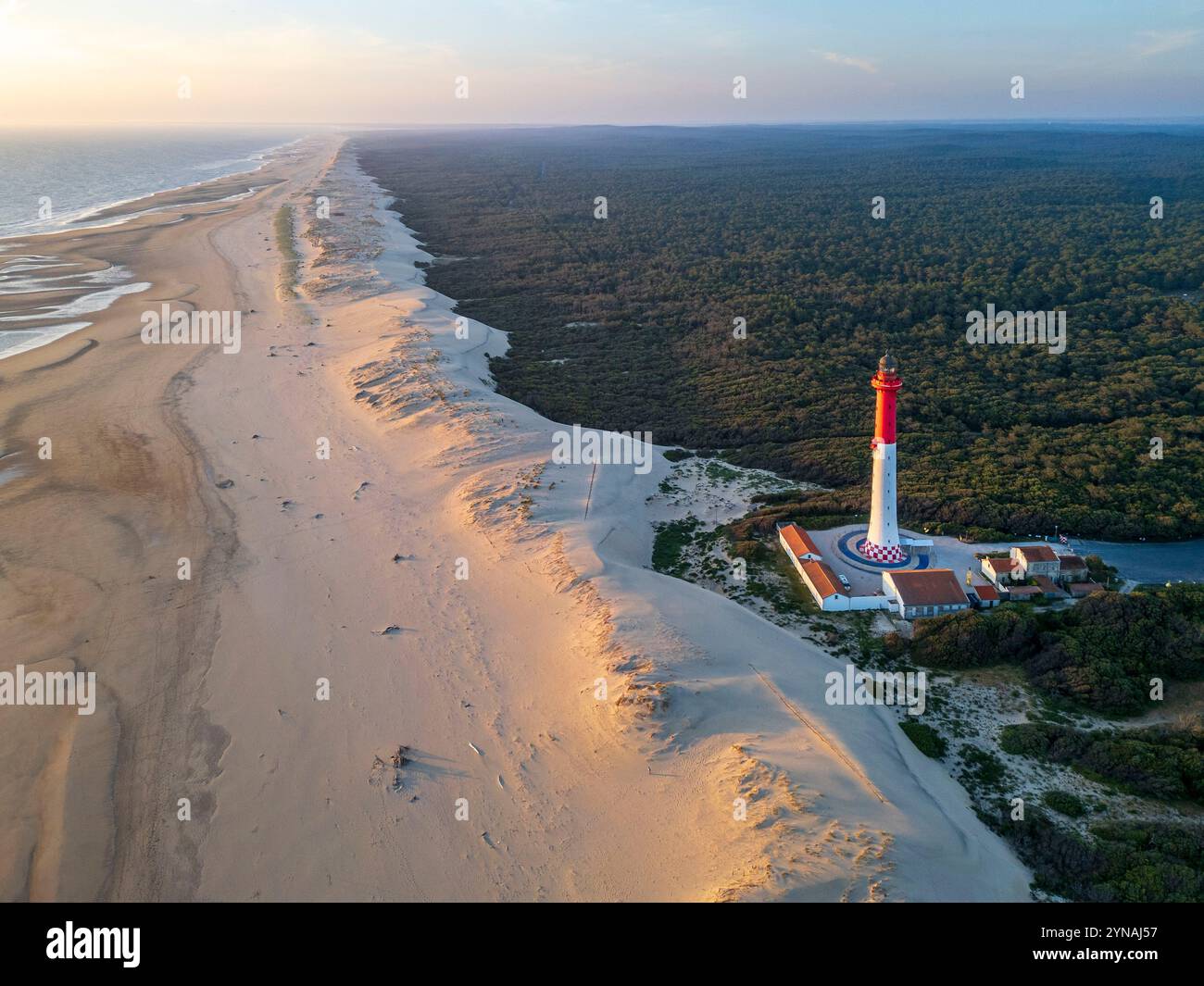 France, Charente-Maritime, the Côte Sauvage, Pointe de la Coubre, La ...