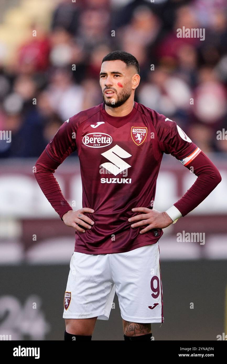 TorinoÕs Antonio Sanabria during the Serie A soccer match between ...