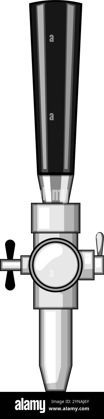 stout beer tap cartoon vector illustration Stock Vector Image & Art - Alamy
