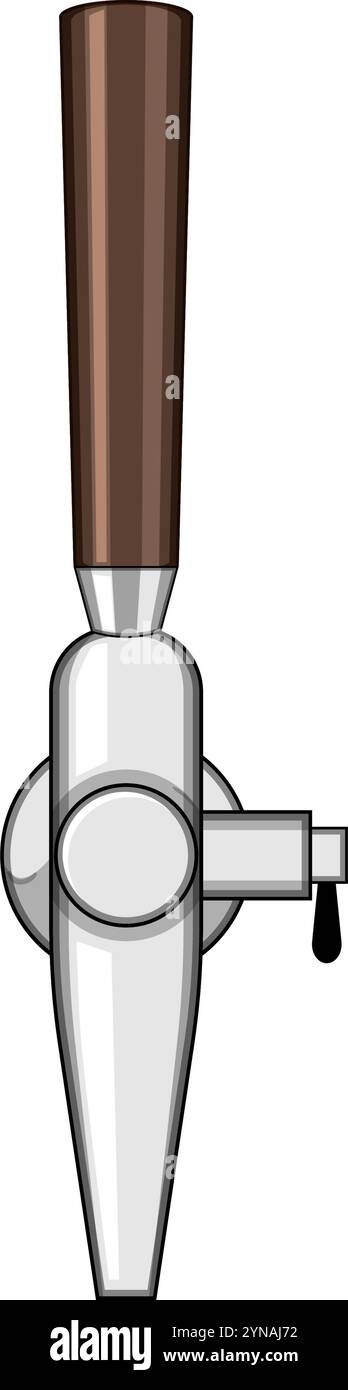 ale beer tap cartoon vector illustration Stock Vector Image & Art - Alamy
