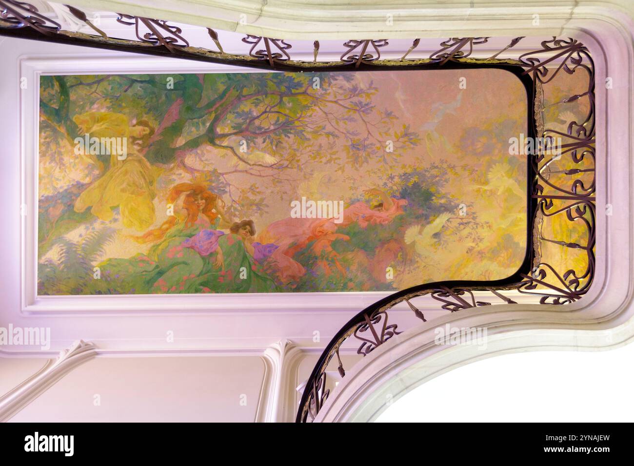 France, Meurthe et Moselle, Nancy, apartment building and house ...