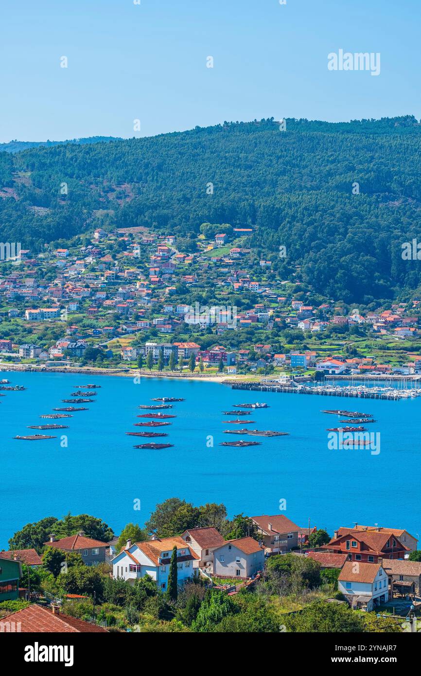 Spain, Galicia, Redondela, stage on the Portuguese Coastal Way, one of ...