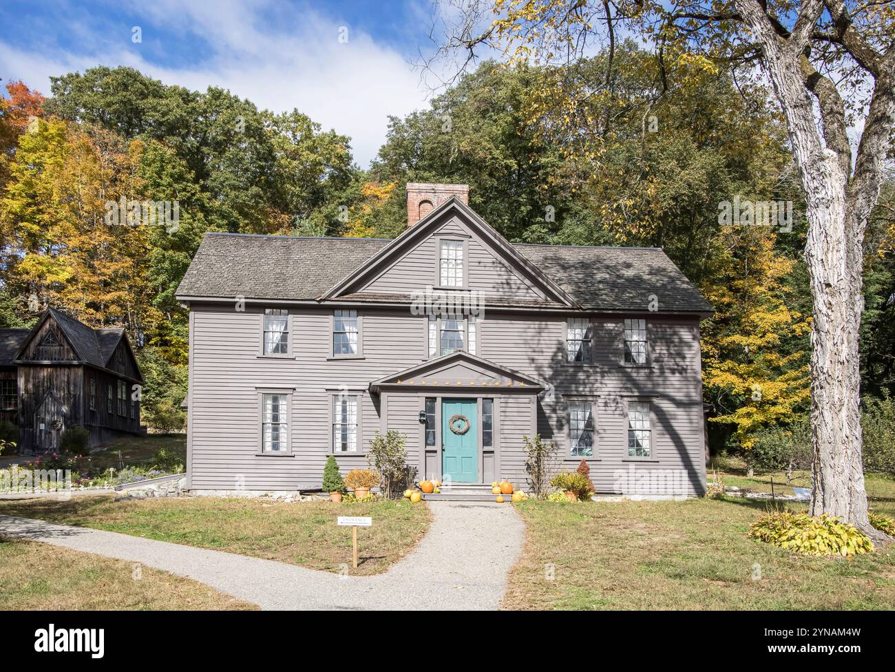 orchard house the home of louisa may alcott who wrote little women in ...