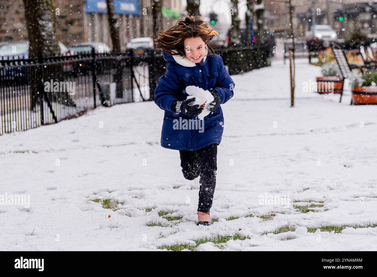 Alexandra and Sofia place in the Inverurie War Memorial Park in ...