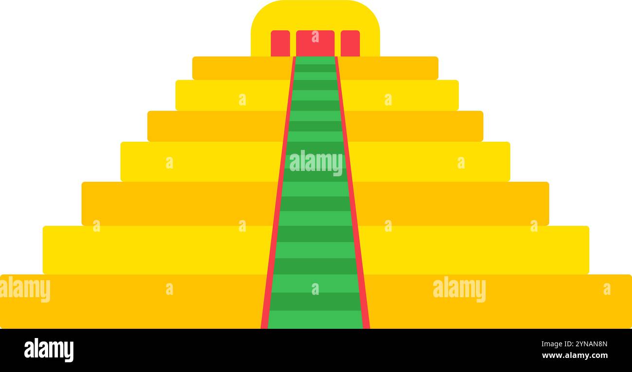 Prehistoric mexican architecture Stock Vector Images - Alamy