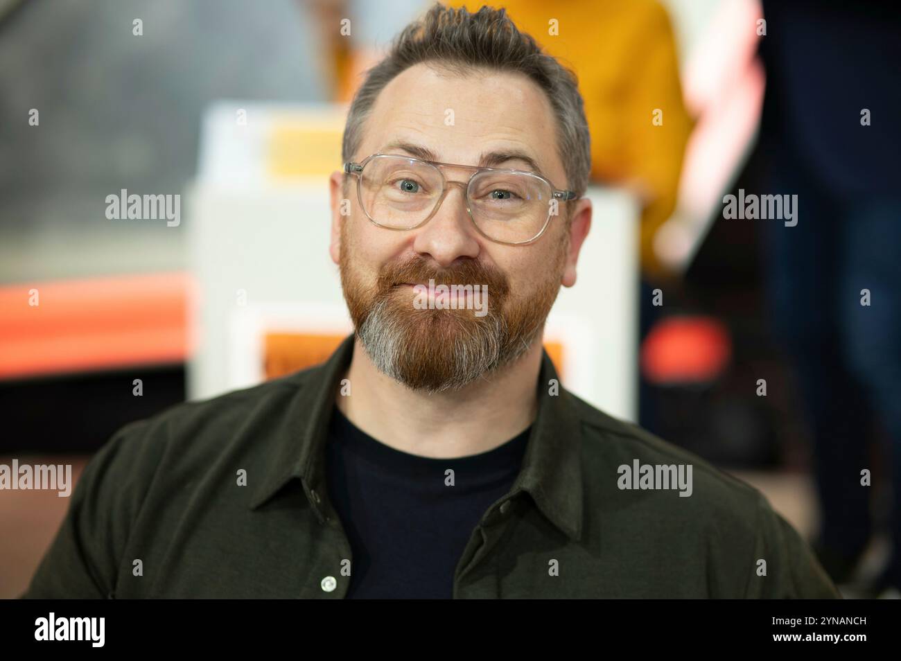 Huerth, Deutschland. 22nd Nov, 2024. Robby HUNKE, presenter, sports ...