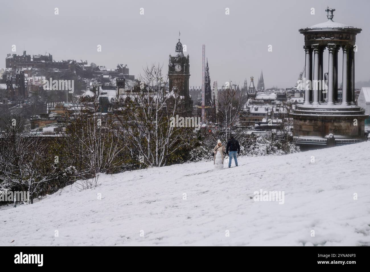 Edinburgh is under a Met weather yellow warning as storm Bert bring ...