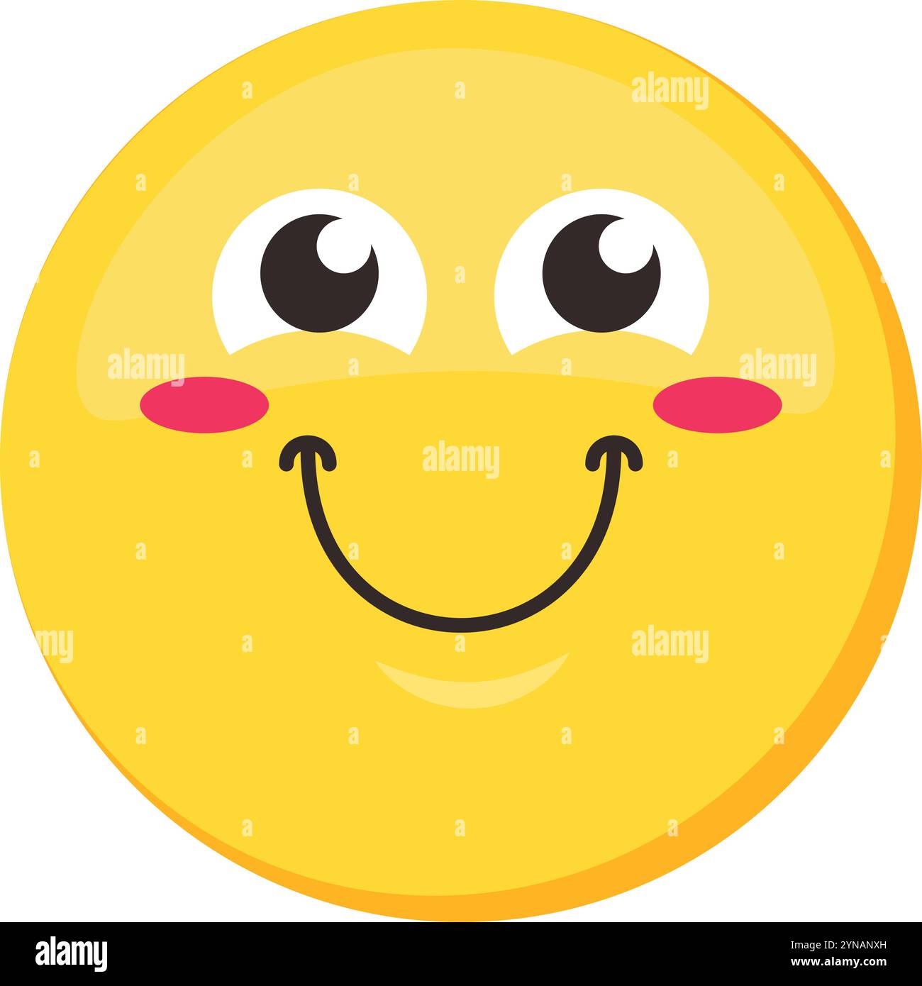 Dimple cheek Stock Vector Images - Alamy