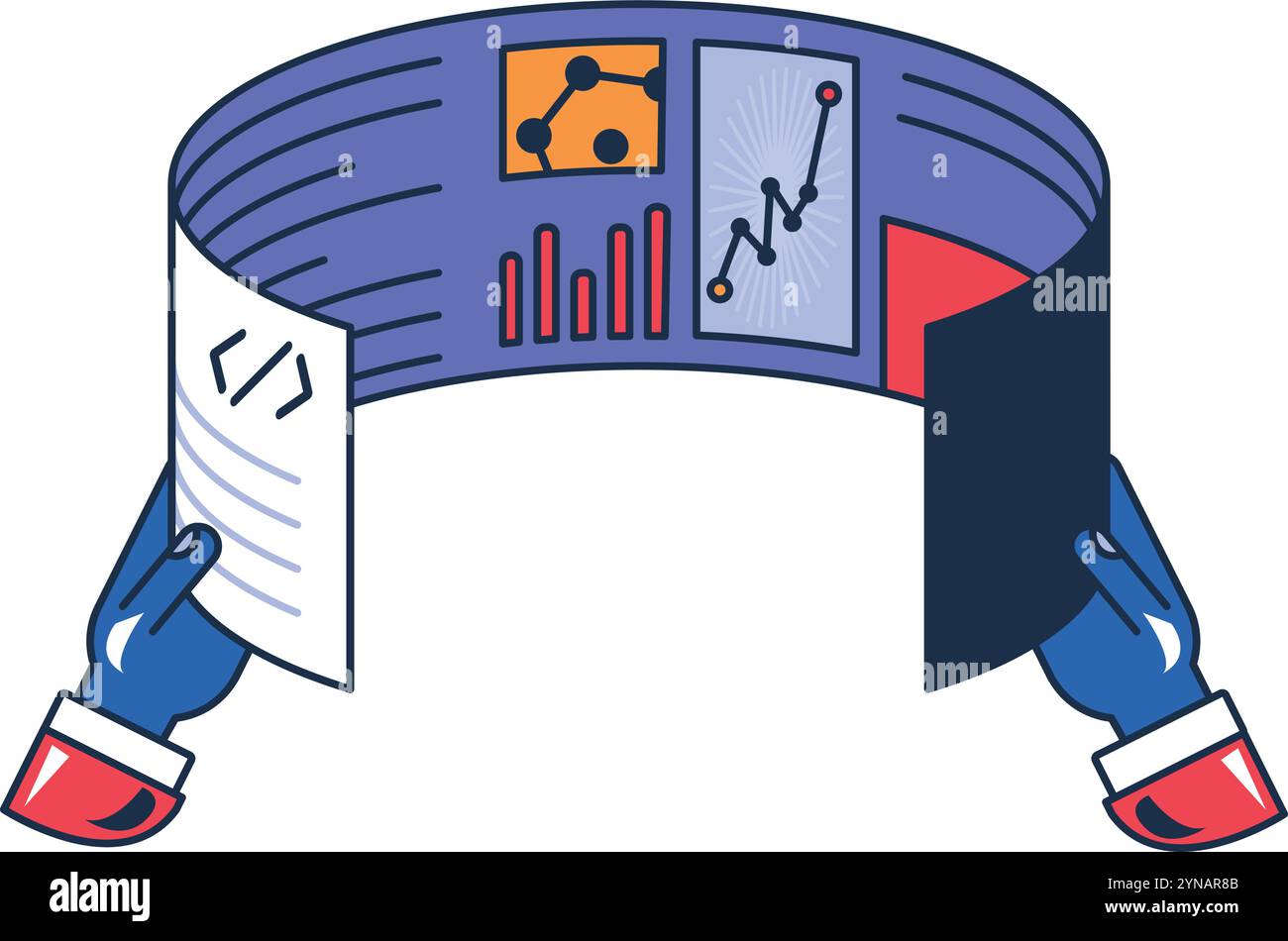Navigation test Stock Vector Images - Alamy