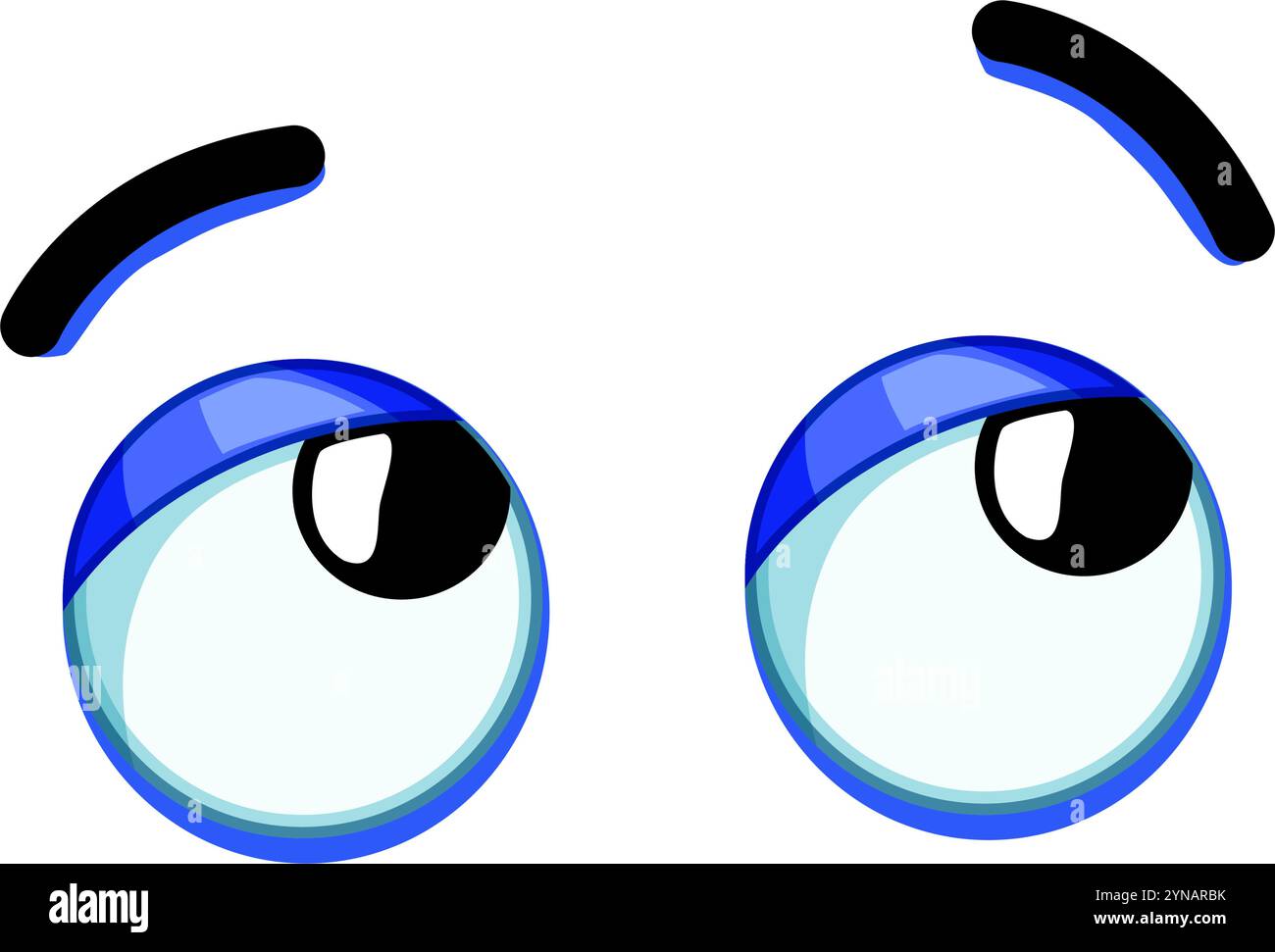 Anger fear joy sadness disgust Stock Vector Images - Alamy