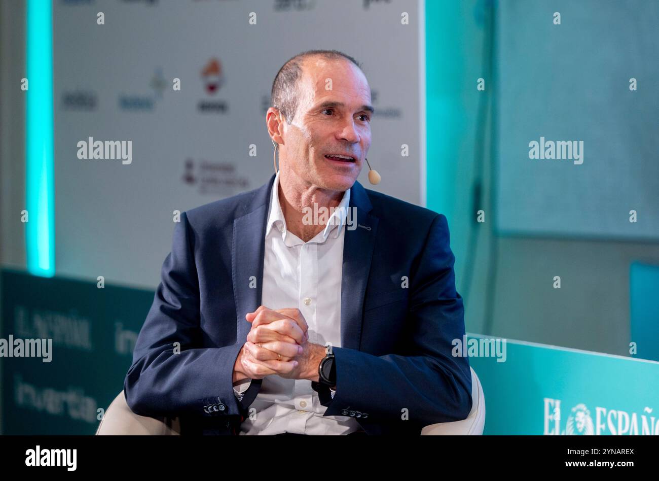 Exolum Group CEO, Jorge Lanza, during the 'I Energy Observatory', at ...