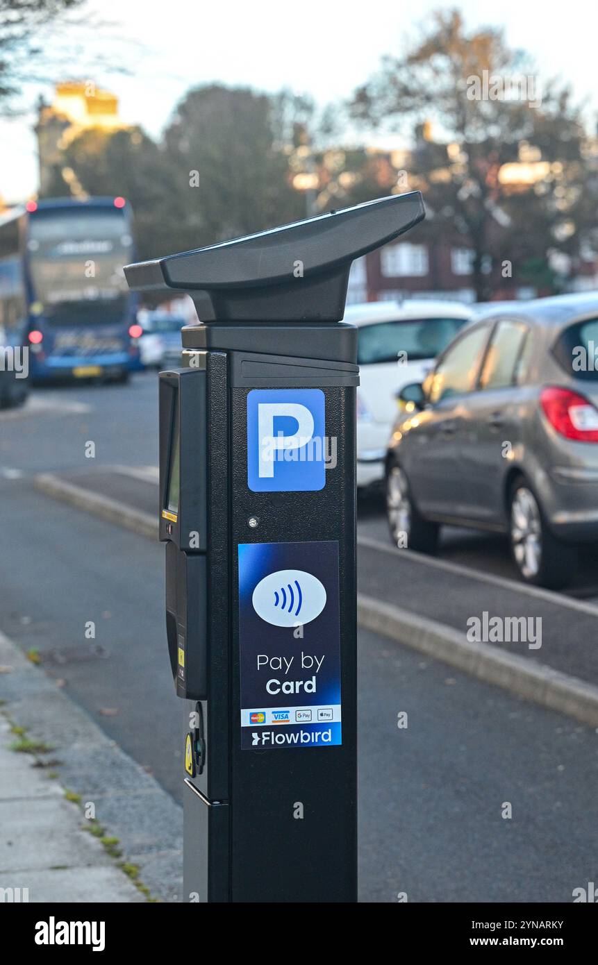 Pay & Display by card parking machines have returned to Grand Avenue in ...