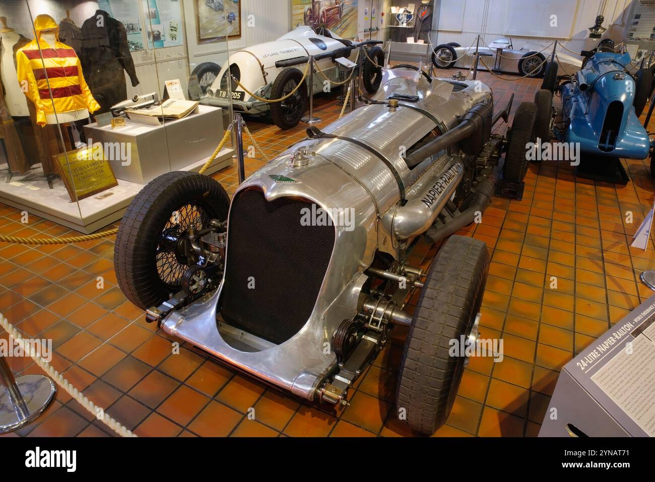 Napier -Railton, 1933, Racing Car, Brooklands, Museum, England, United ...