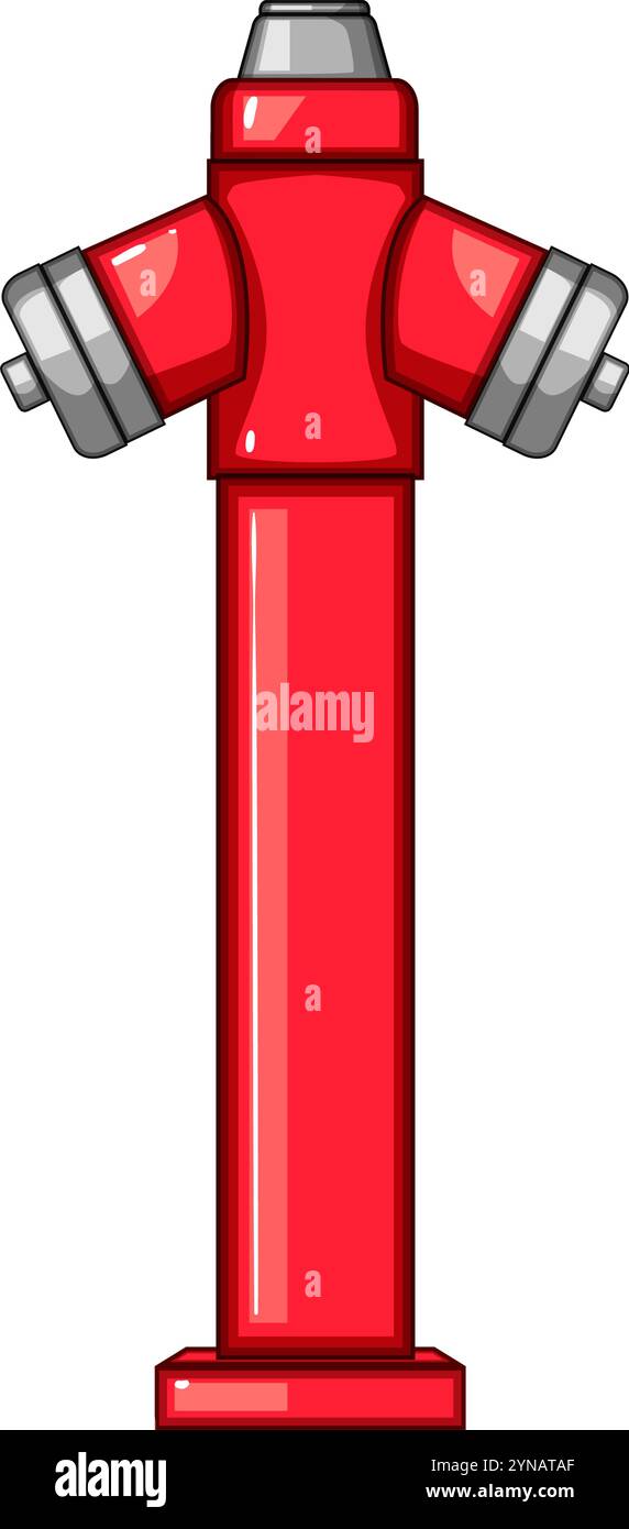 connection fire hydrant cartoon vector illustration Stock Vector Image & Art - Alamy