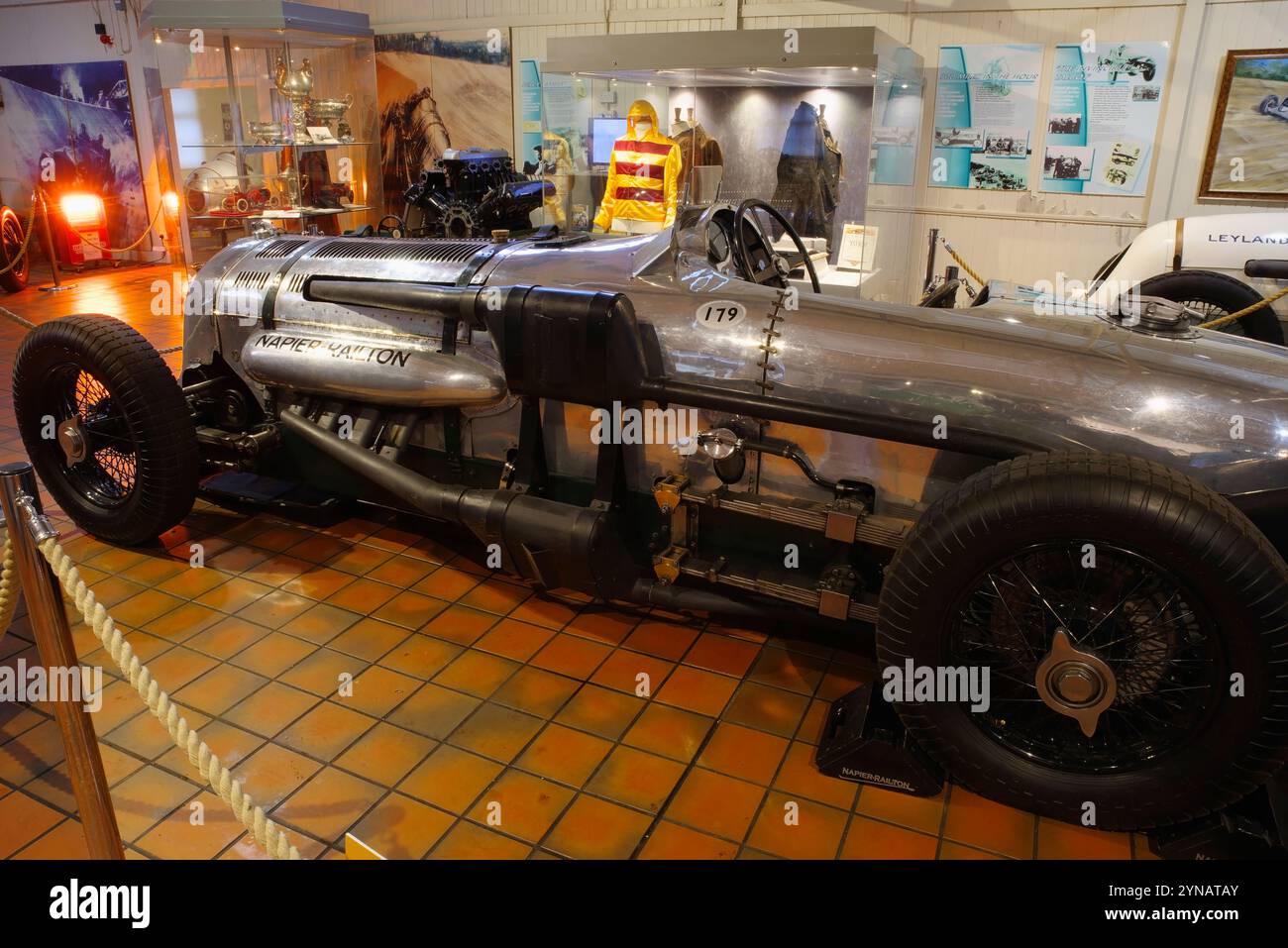 Napier -Railton, 1933, Racing Car, Brooklands, Museum, England, United ...