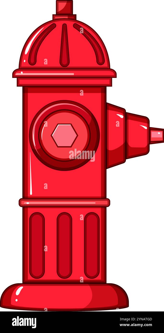 maintenance fire hydrant cartoon vector illustration Stock Vector Image ...