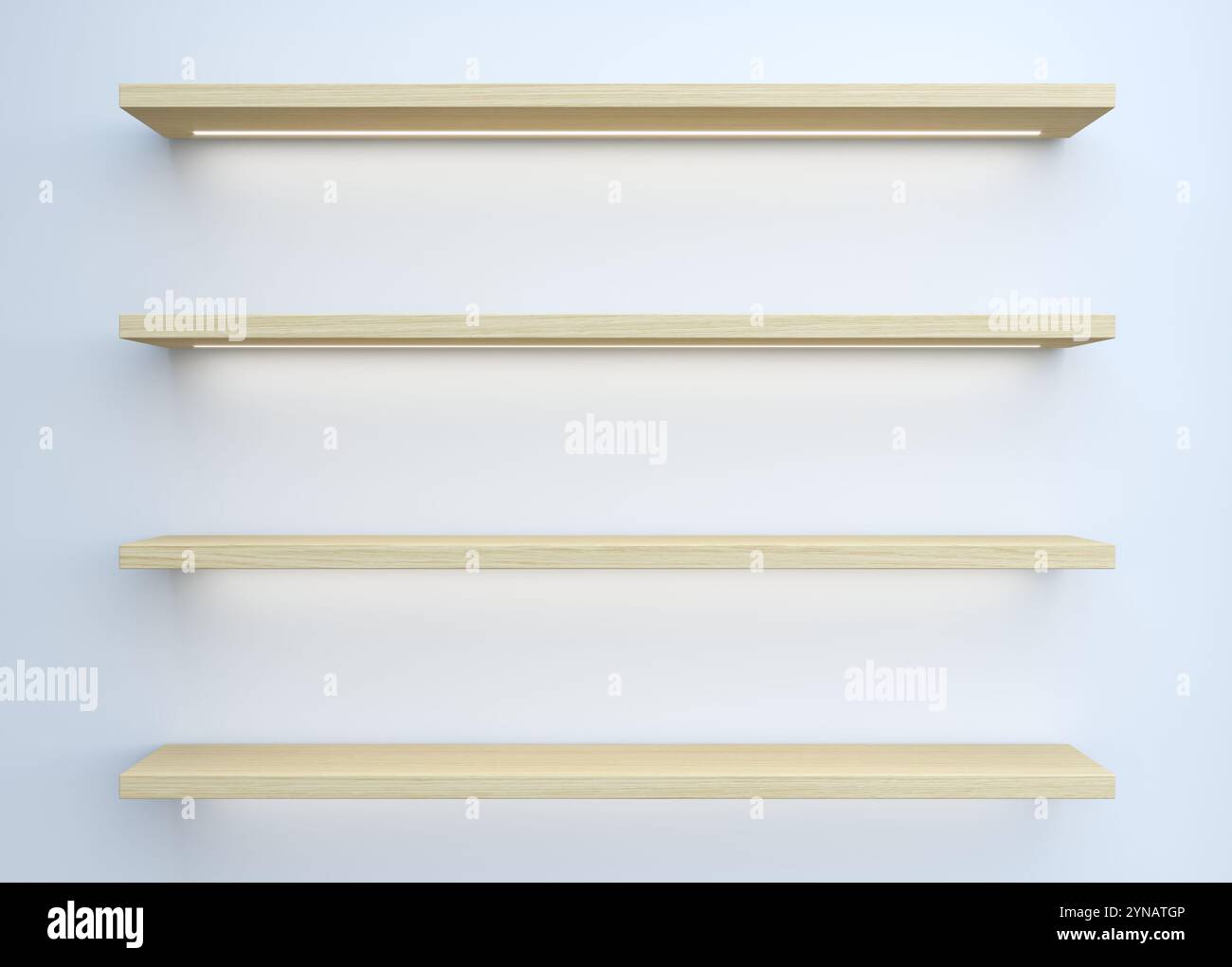 Wall background of furniture showcase shelves Stock Photo - Alamy