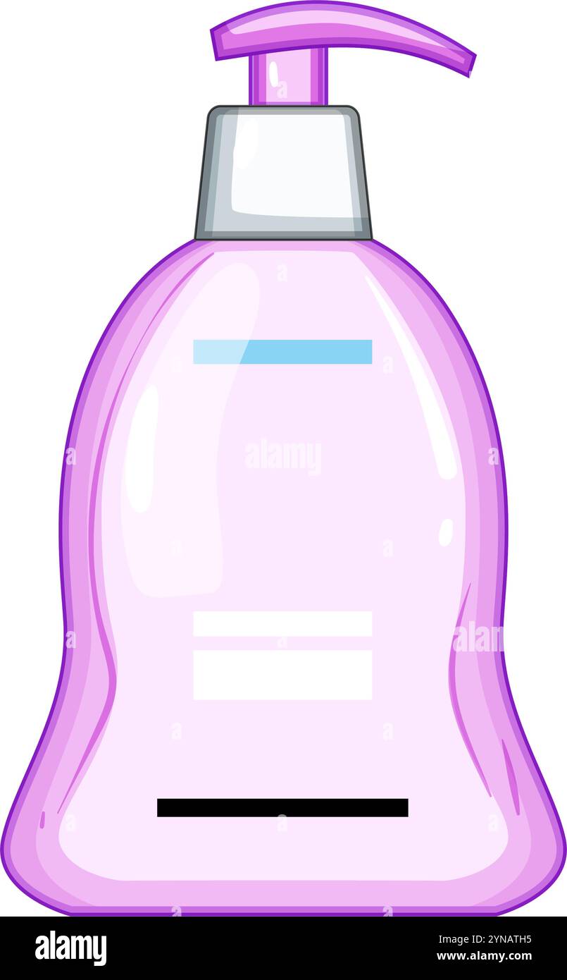 gentle lotion baby cartoon vector illustration Stock Vector Image & Art ...