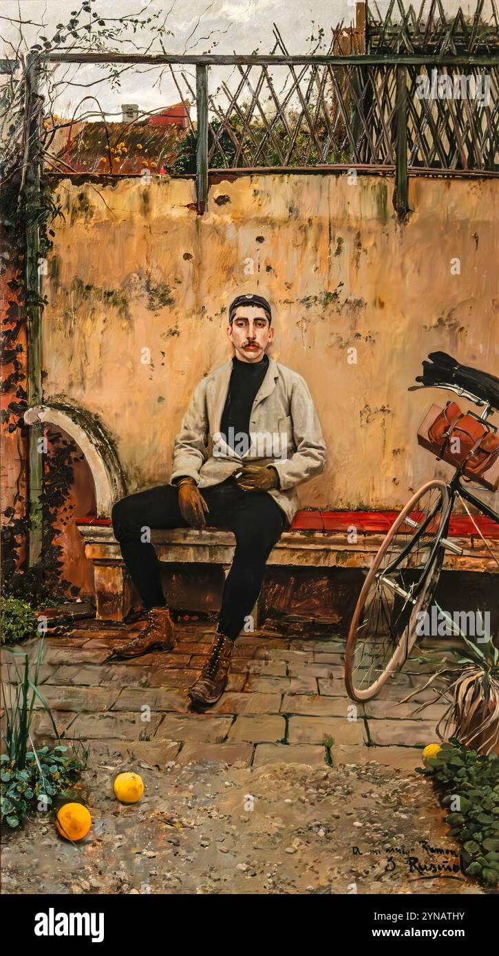Ramon casas velocipedista hi-res stock photography and images - Alamy
