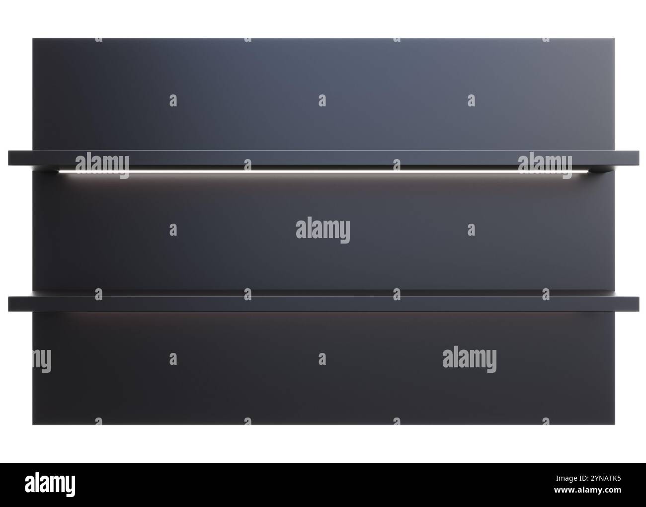 Wall background of furniture showcase shelves Stock Photo - Alamy