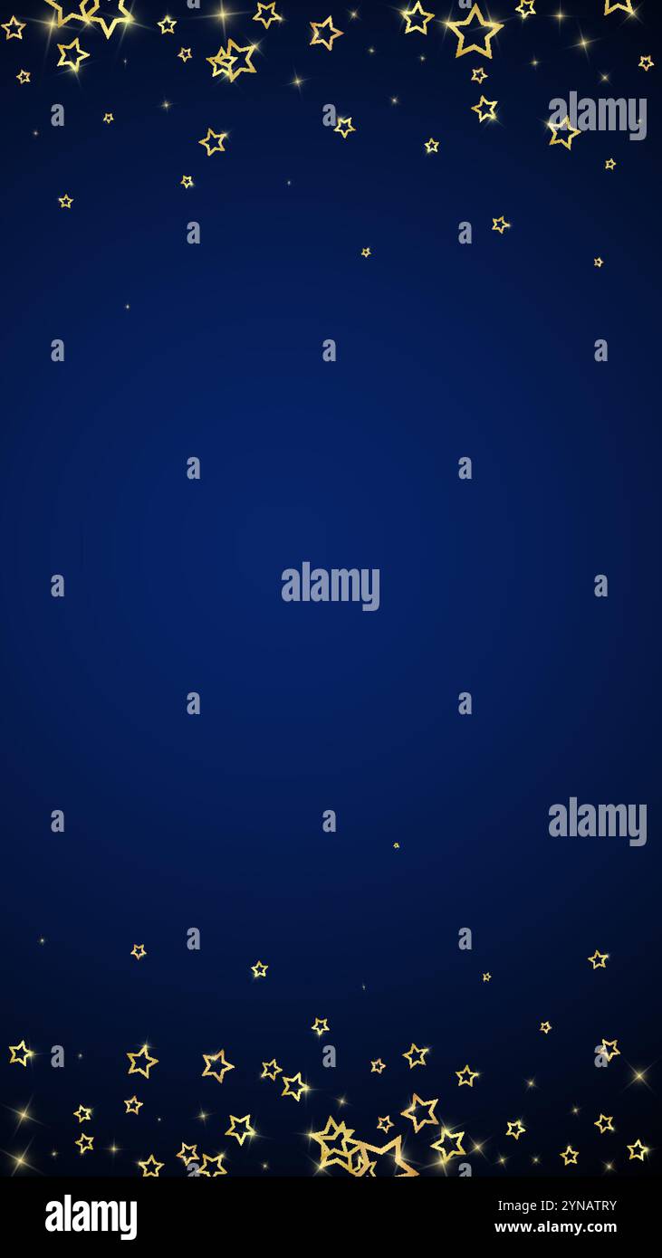 Starry night fairy tale background. Cute sparkling twinkles, christmas ...