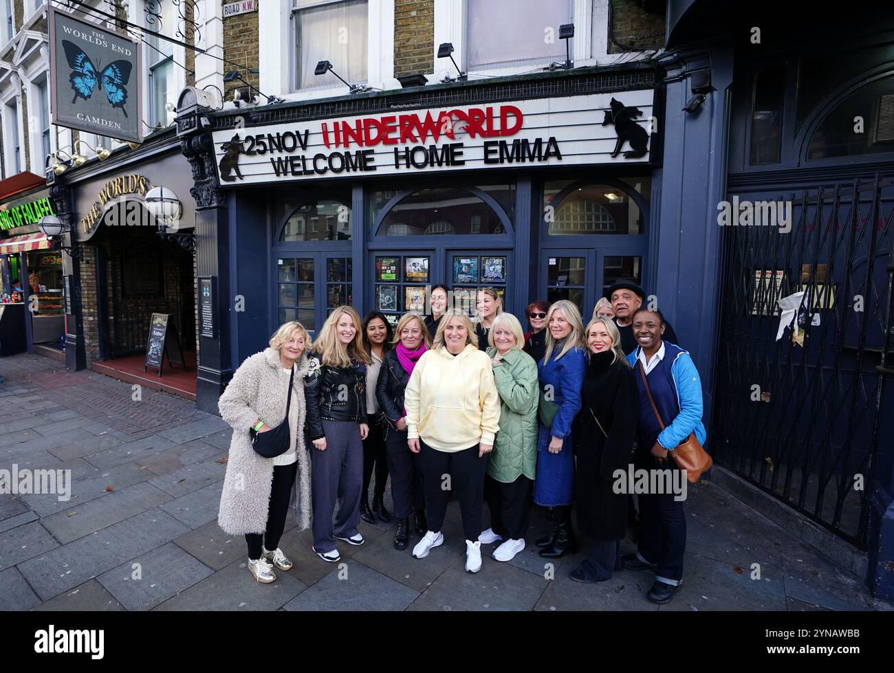 USA Women's head coach Emma Hayes outside The World's End pub in Camden ...