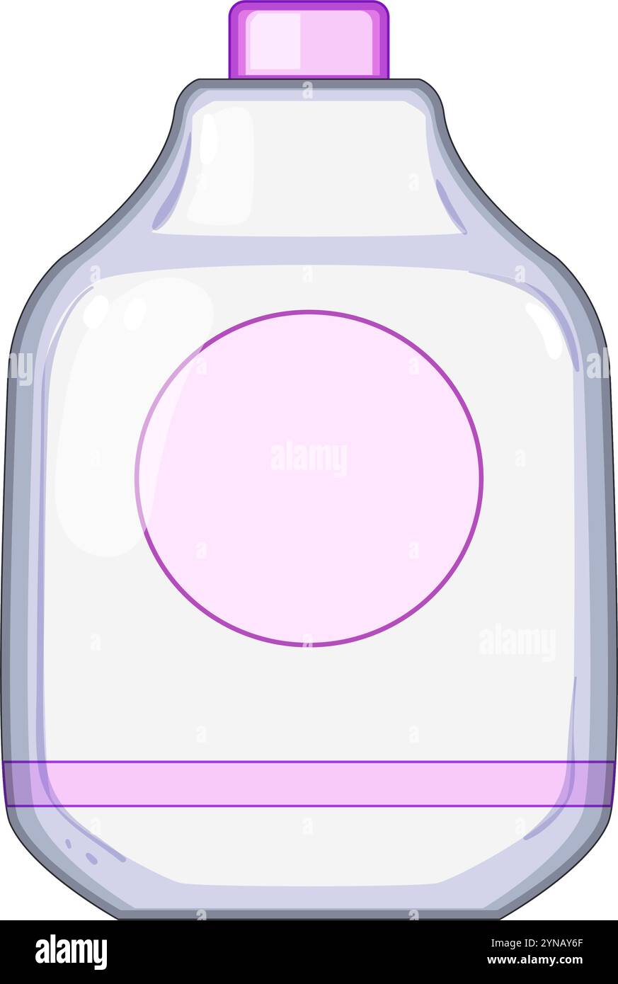 nourishing lotion baby cartoon vector illustration Stock Vector Image ...