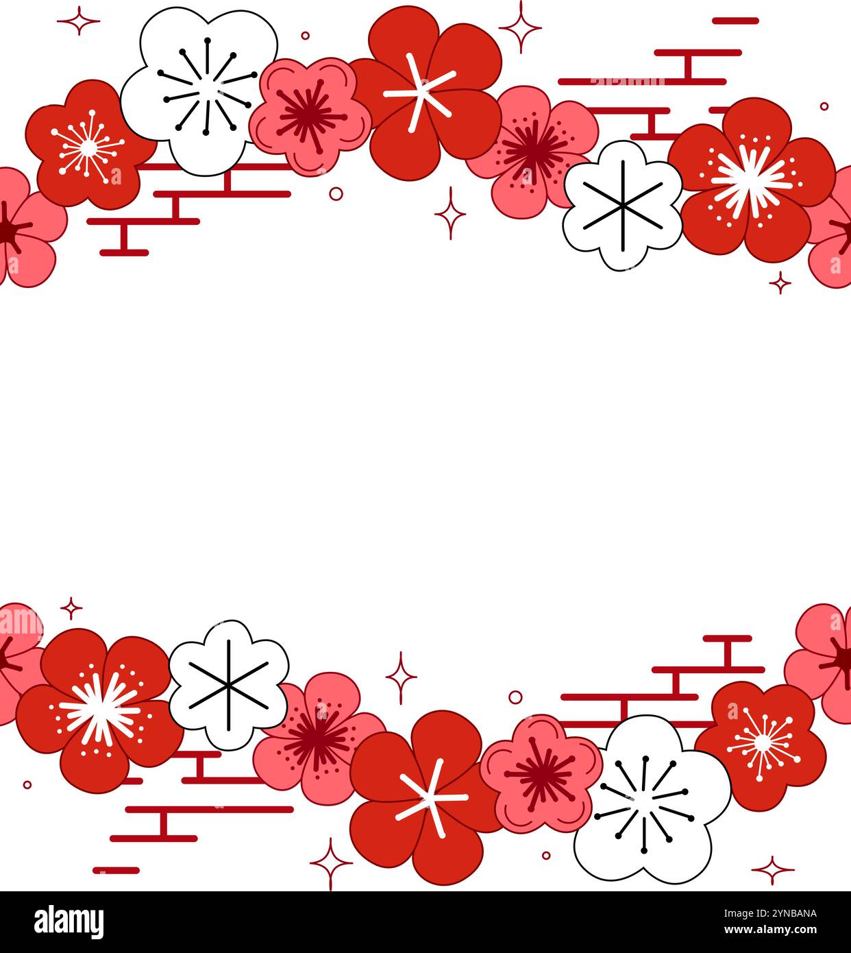 Simple seamless red cherry Cut Out Stock Images & Pictures - Alamy