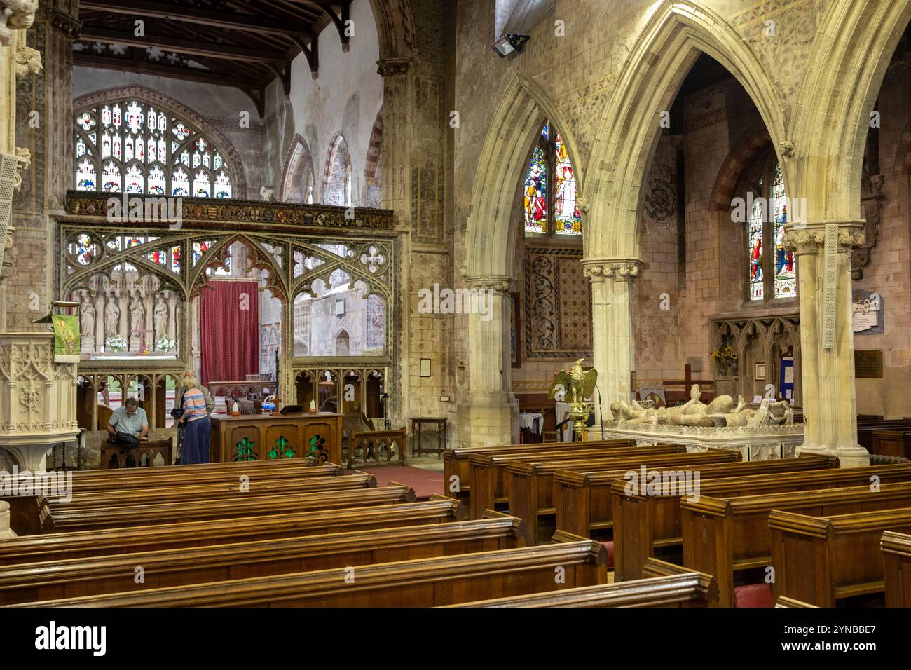 Interior inside pews tourism landmark landmarks hi-res stock ...