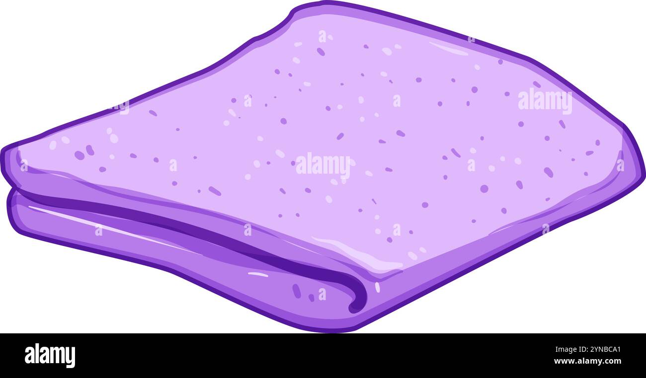 quick microfiber towel cartoon vector illustration Stock Vector Image ...