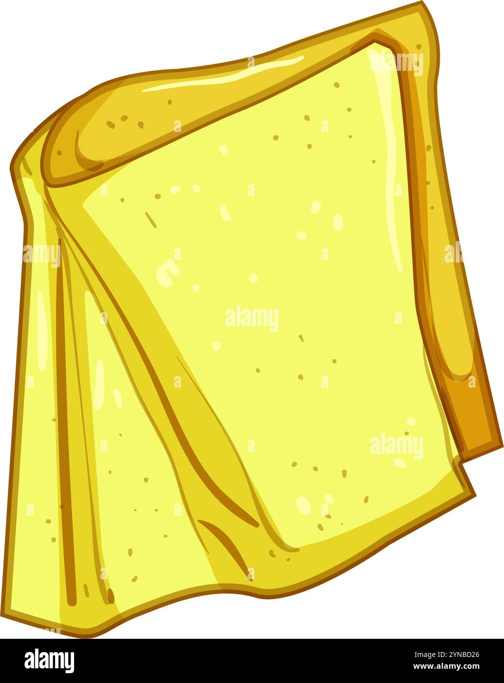 cleaning microfiber towel cartoon vector illustration Stock Vector ...