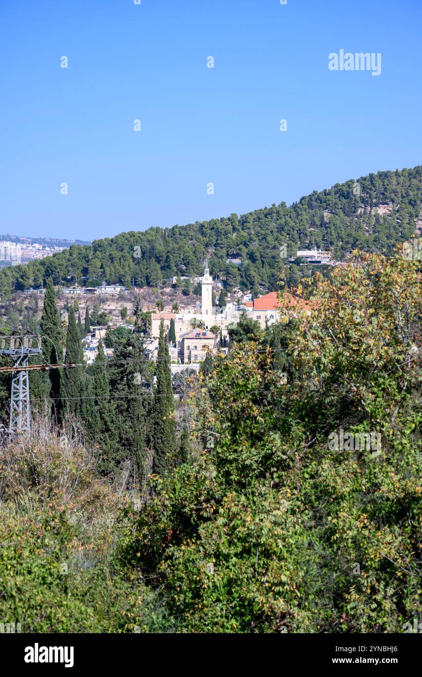 Israel, Jerusalem, Ein Karem, St. John the Baptist church, John BaHarim ...
