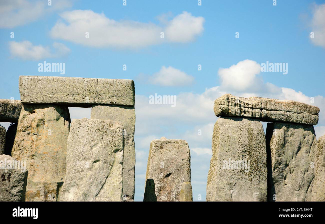 Stonehenge an ancient prehistoric monument in Wiltshire near Salisbury ...