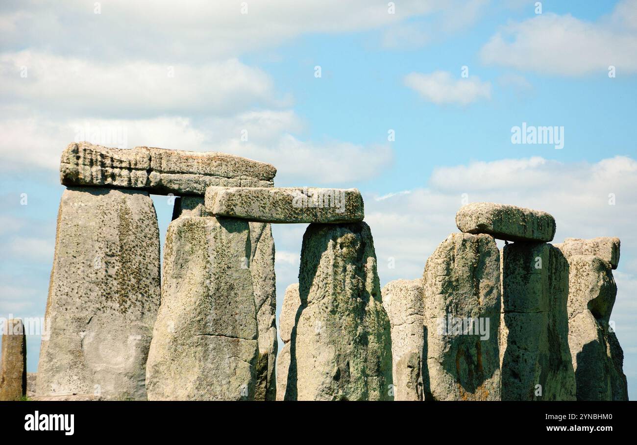 Stonehenge an ancient prehistoric monument in Wiltshire near Salisbury ...