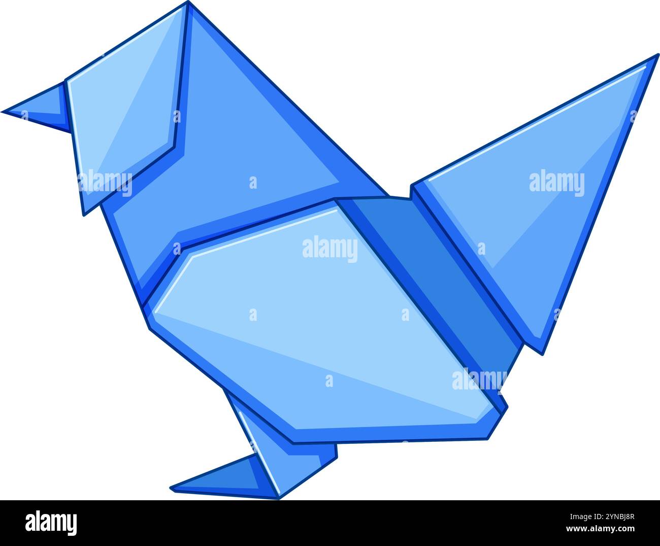 fox origami animals cartoon vector illustration Stock Vector Image ...