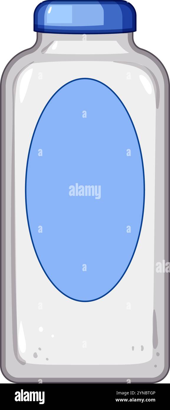 talc powder baby cartoon vector illustration Stock Vector Image & Art ...