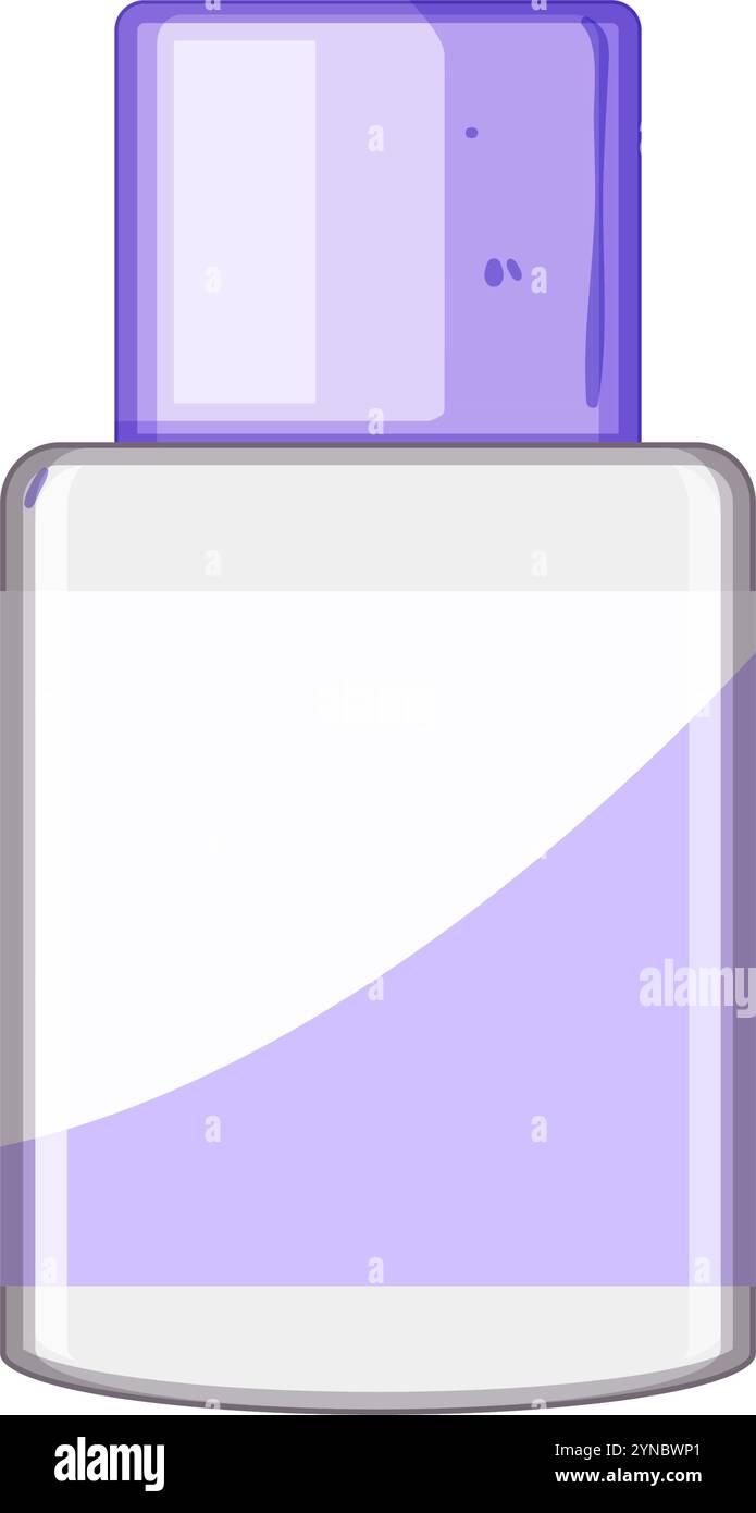 hypoallergenic powder baby cartoon vector illustration Stock Vector ...