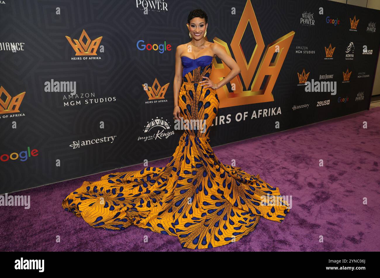 Los Angeles, Ca. 24th Nov, 2024. Janeisha John at the Heirs Of Afrika ...