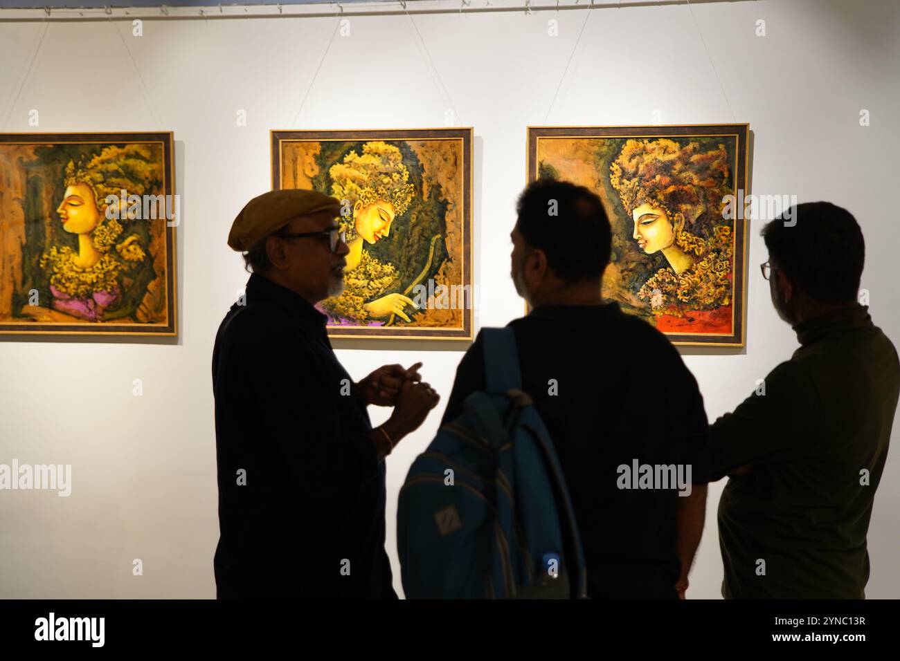Kolkata, India, 25th November 2024. The 55th Annual Exhibition of ...
