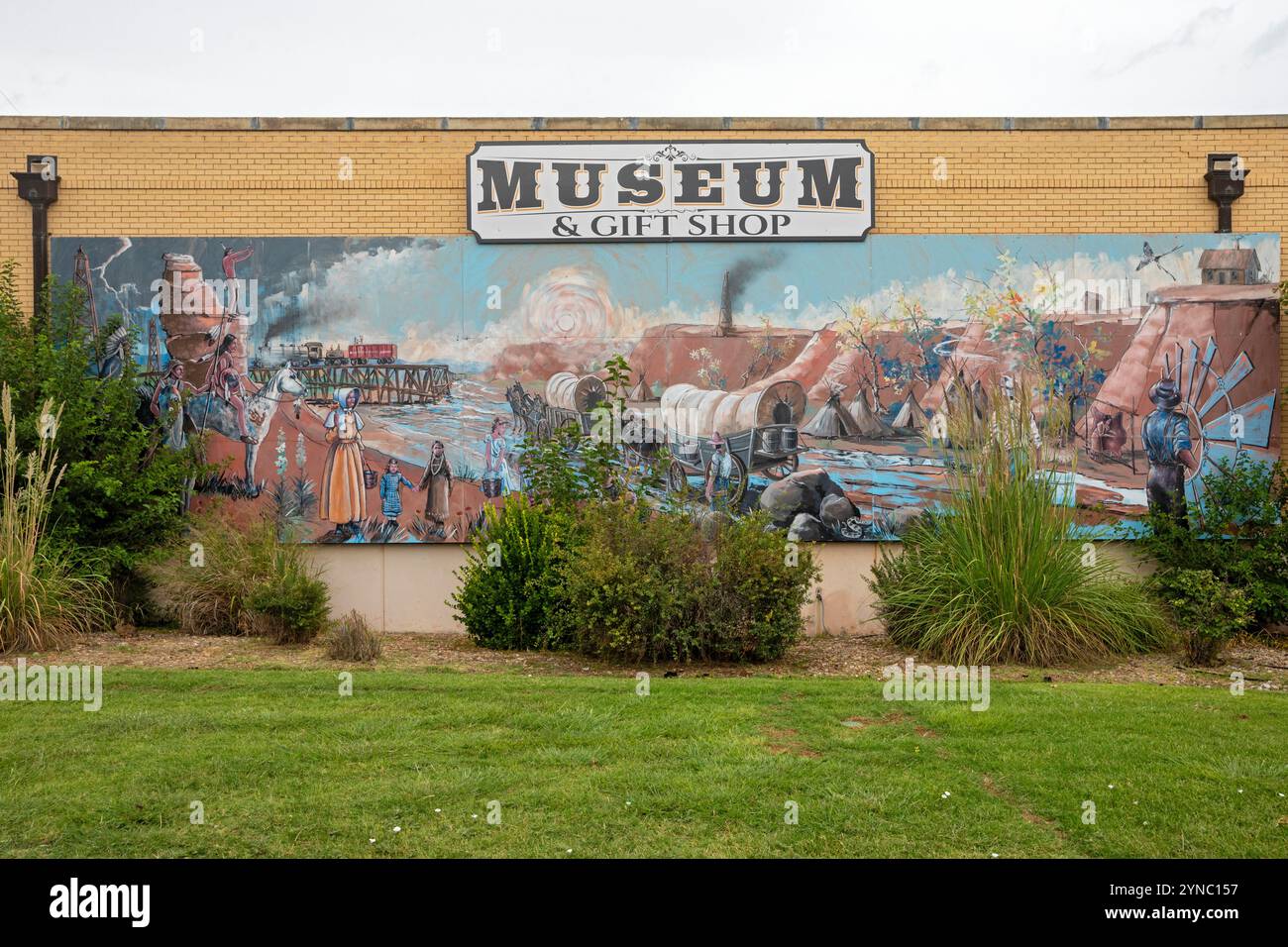 Woodward, Oklahoma - The Plains Indians and Pioneers Museum Stock Photo ...