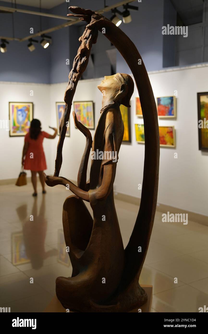 Kolkata, India, 25th November 2024. The 55th Annual Exhibition of ...