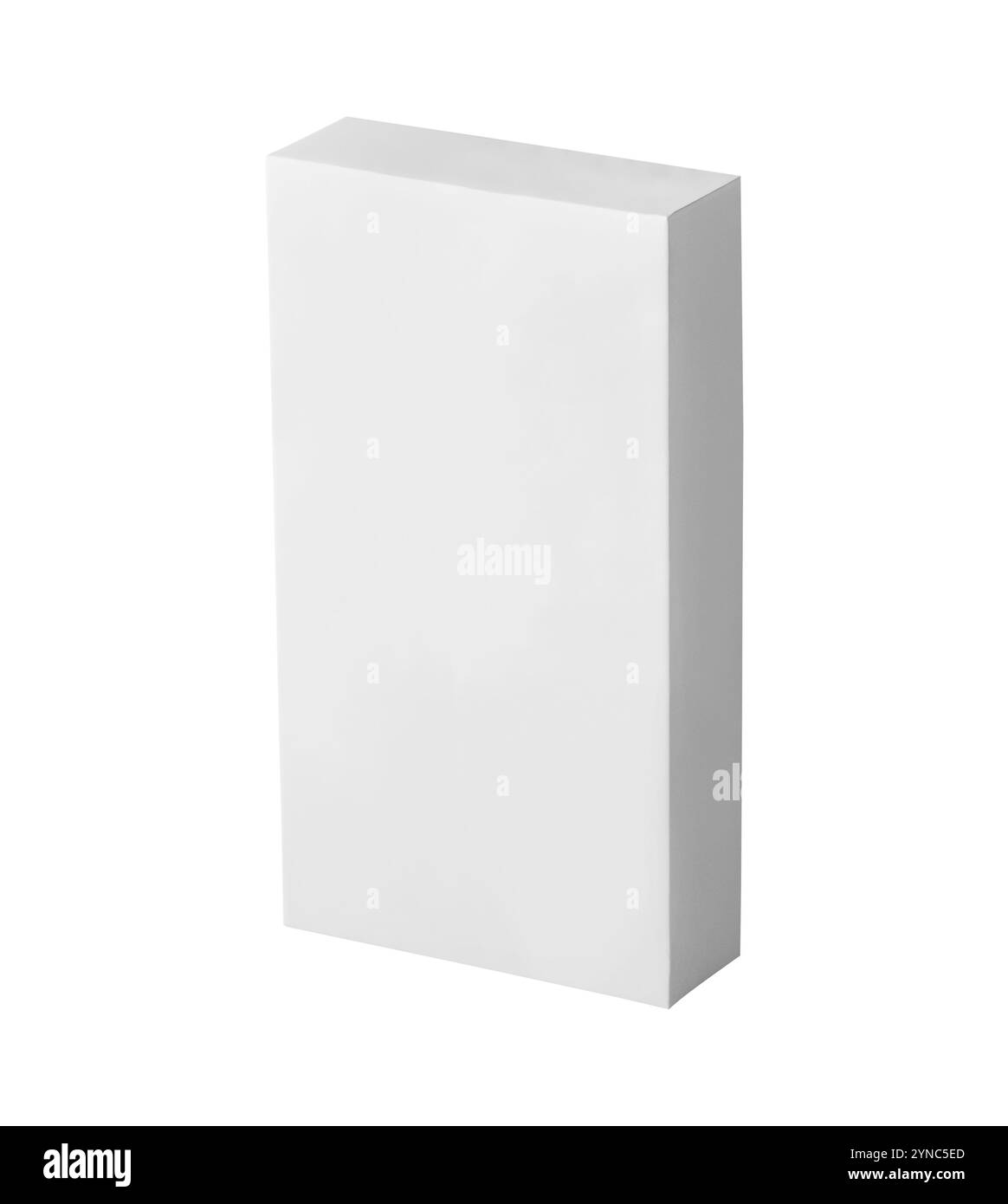 Mockup white box isolated on white background Stock Photo - Alamy